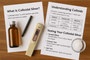 What Is Colloidal Silver and How to Test Your Silver at Home